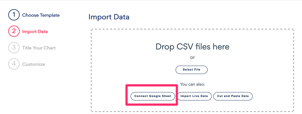 Google spreadsheet import - everviz Knowledge Base